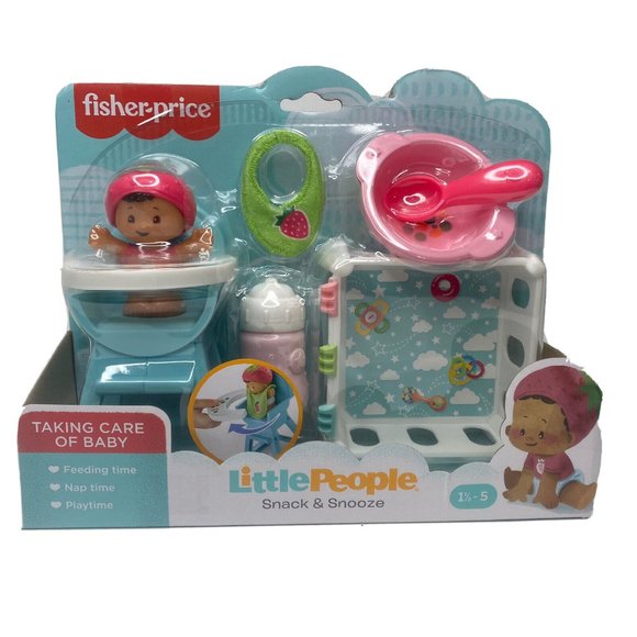Fisher-Price | Toys | Fisherprice Little People Snack Snooze 7piece ...
